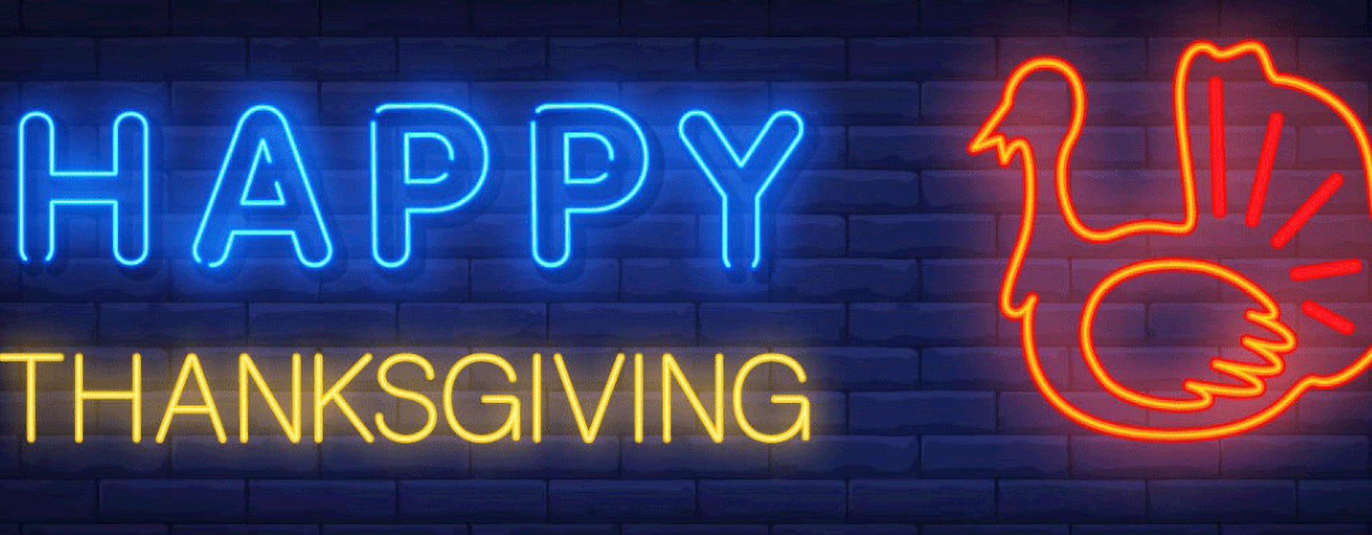 Thanksgiving Neon Sign Deals: Black Friday & Cyber Monday
