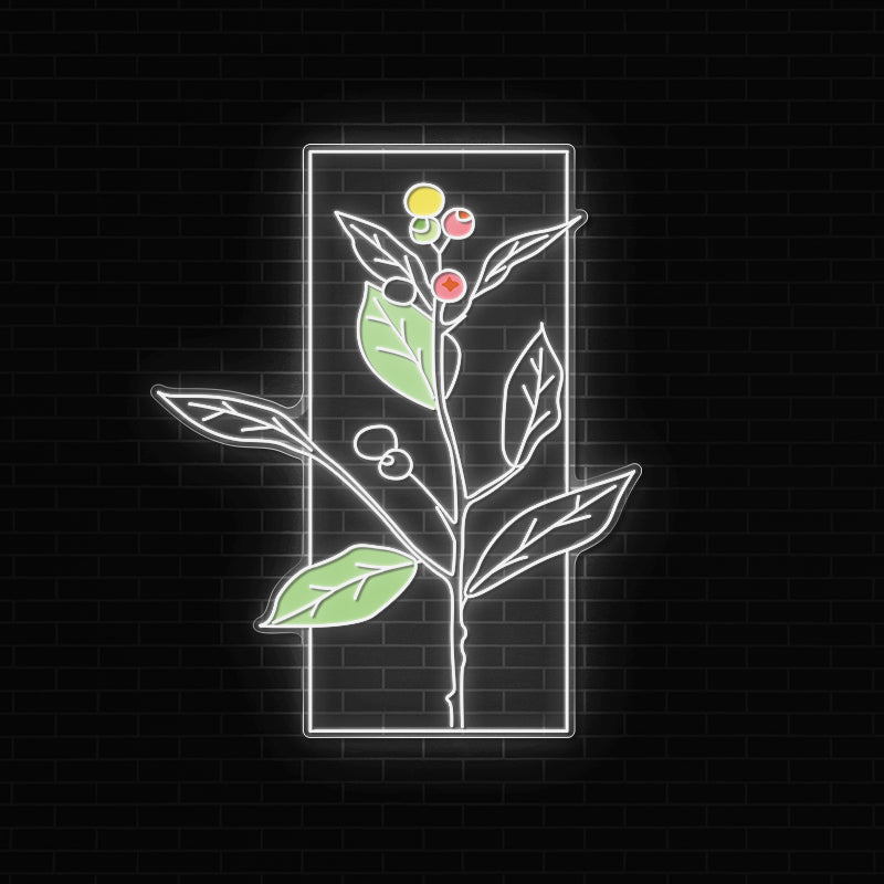 Berry Neon Sign Wall Art - Artistic Vibe