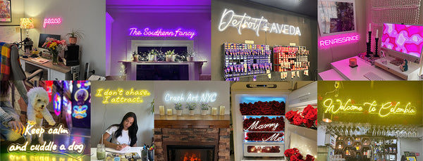 Customize Your Own Neon Signs | Lamomo - Design & Price Online