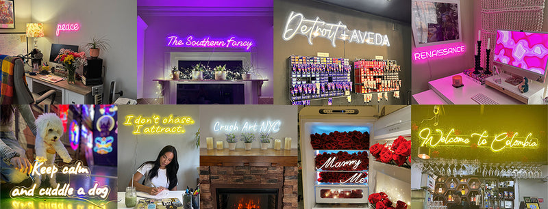 Custom Made Neon Signs With Free Design Service