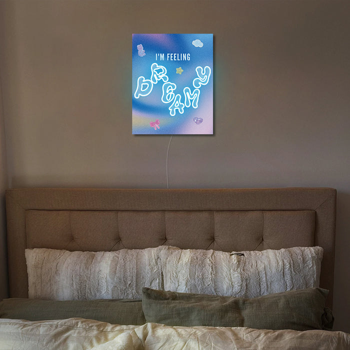 I'm Feeling Dreamy Neon Sign - Create a Serene Atmosphere