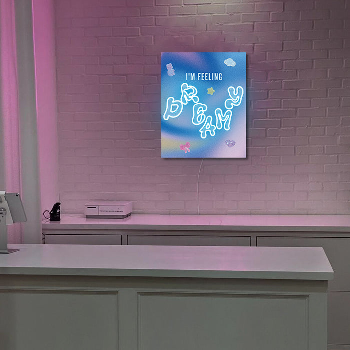 I'm Feeling Dreamy Neon Sign - Create a Serene Atmosphere