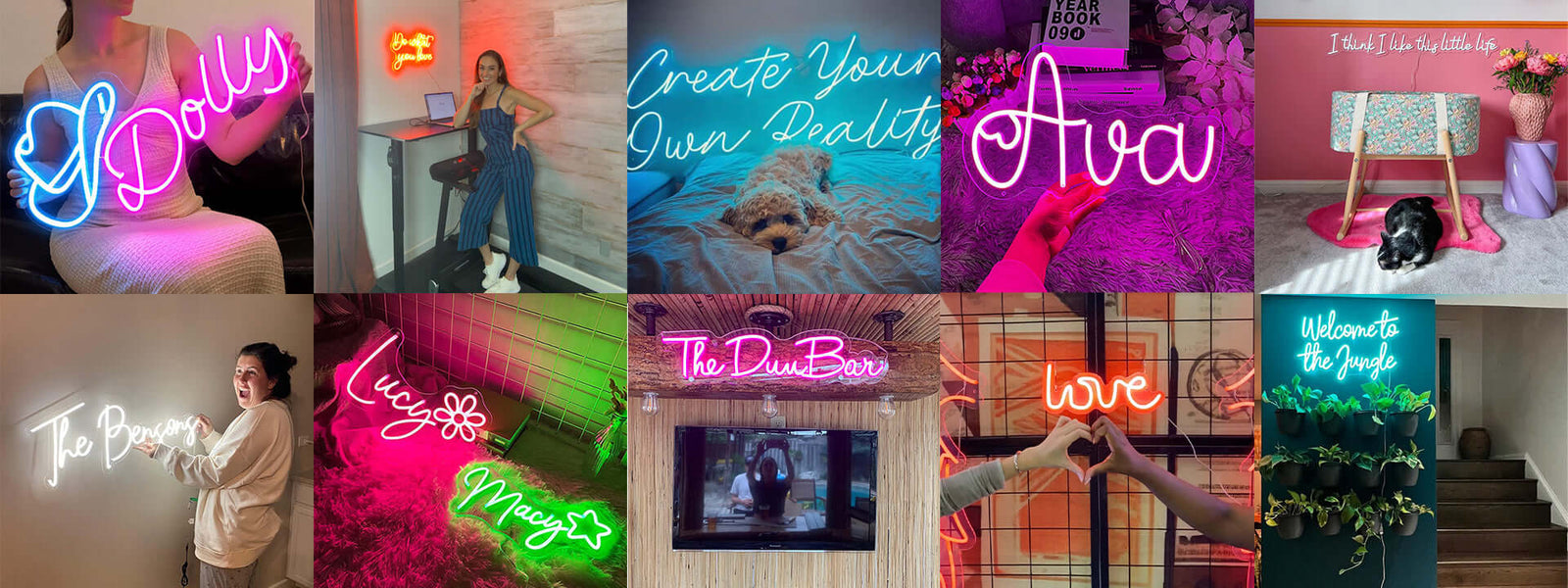 Custom Made Neon Signs With Free Design Service