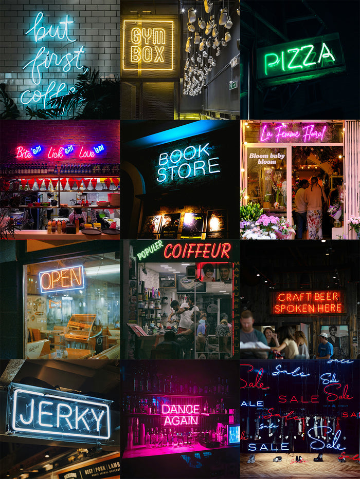 Custom Made Neon Signs With Free Design Service