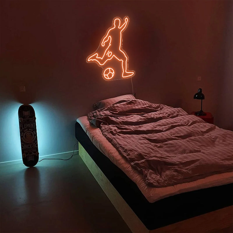 Messi Football Neon Sign
