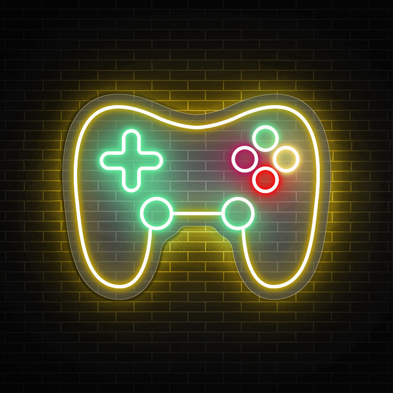 Xbox Controller Neon Sign For Game Room